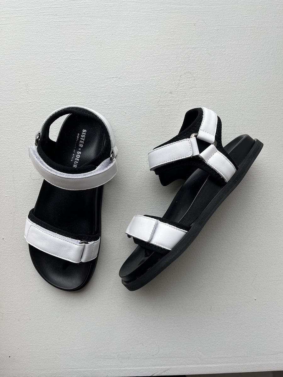 Alexa Sandal - White – Eugene Choo