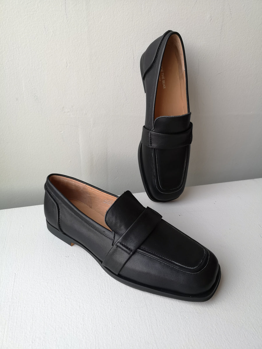 Erika Saddle Loafer - Black – Eugene Choo